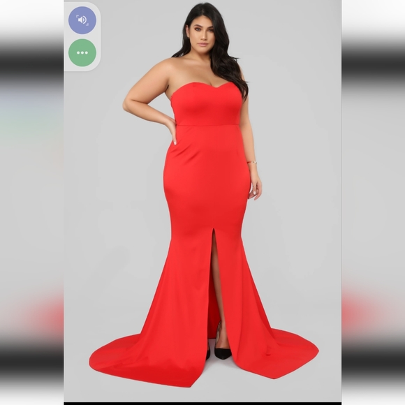 Fashion Nova | Dresses | Red Fashion Nova Maxi Dress | Poshmark